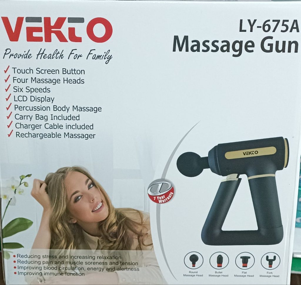 ماساژور تفنگی وکتو مدل LY-675A – بهار مدیکال